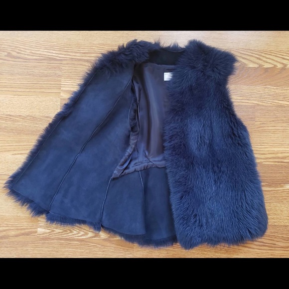 Olivia Palermo | Jackets & Coats | Olivia Palermo Suede Shearling Lamb ...